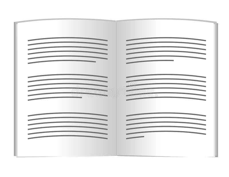 Book and Text. Illustration Design Stock Illustration - Illustration of ...