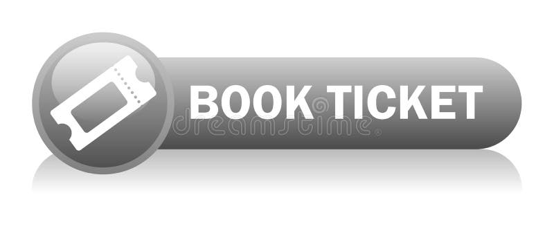 Book ticket now web icon stock illustration. Illustration of glossy ...