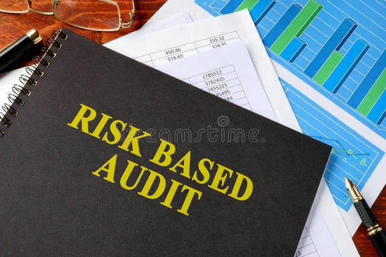Book with Title Risk Based Audit. Stock Photo - Image of assurance ...