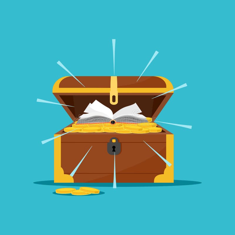 The Book in the Treasure Chest. the Concept of Knowledge is a Valuable ...