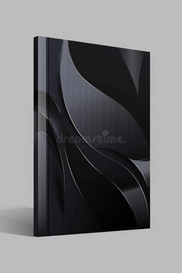 A Book with a Unique Curved Design on the Cover, Perfect for Reading ...