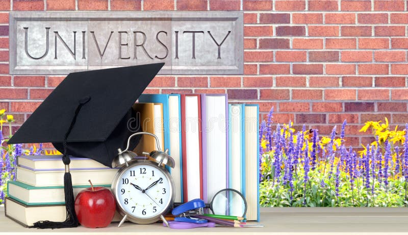 Book and university stock image. Image of outside, accessory - 58732631