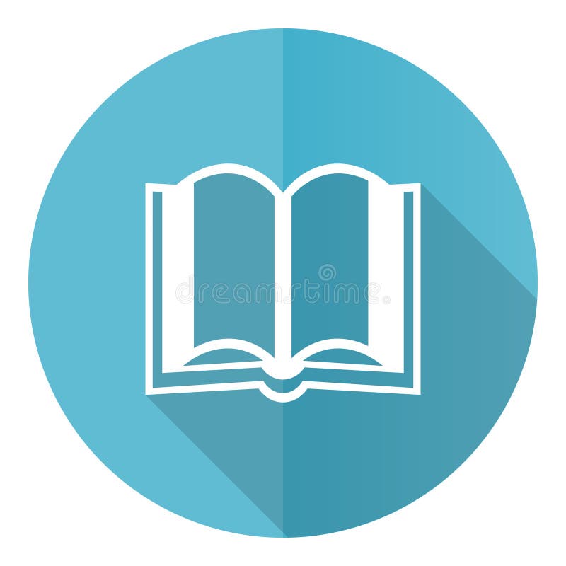 Blue Book Icon Round Stock Illustrations – 4,132 Blue Book Icon Round ...