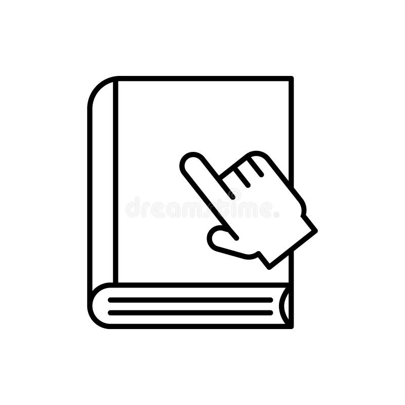 Book Vector Icon. Notebook Illustration Sign. Documents Symbol or Logo ...