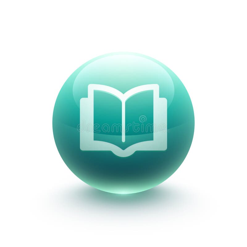 Book web icon stock illustration. Illustration of symbol - 114597446