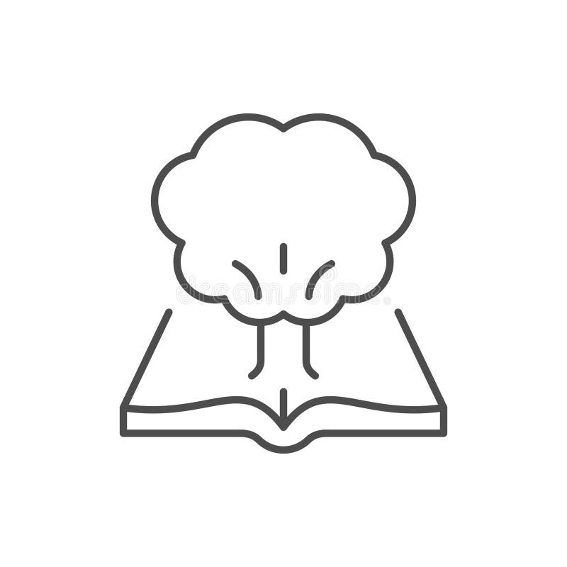 Book Wisdom Black Icon, Vector Sign on Isolated Background. Book Wisdom ...