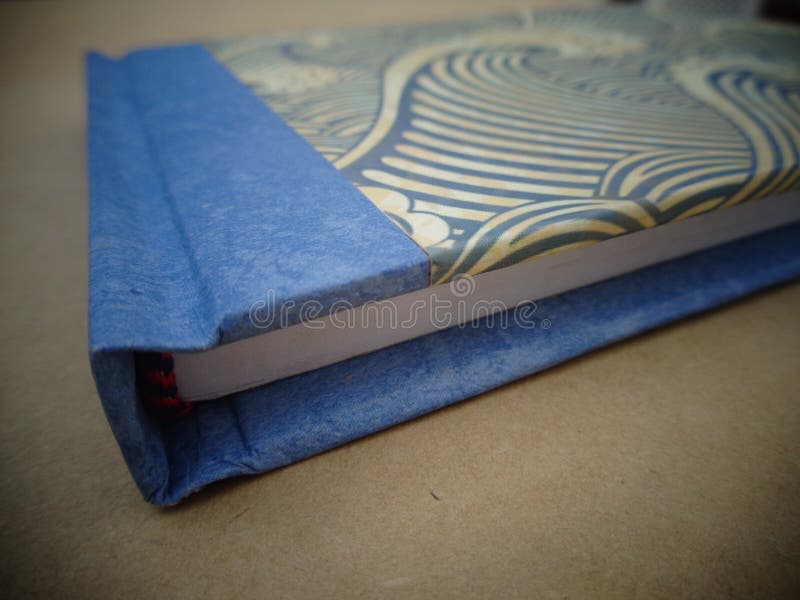 Bookbinding notebook stock image. Image of librito, dibujos - 141280199