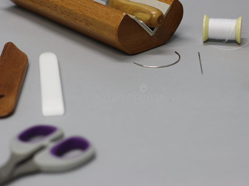 The bookbinding process stock image. Image of sewing - 138869399
