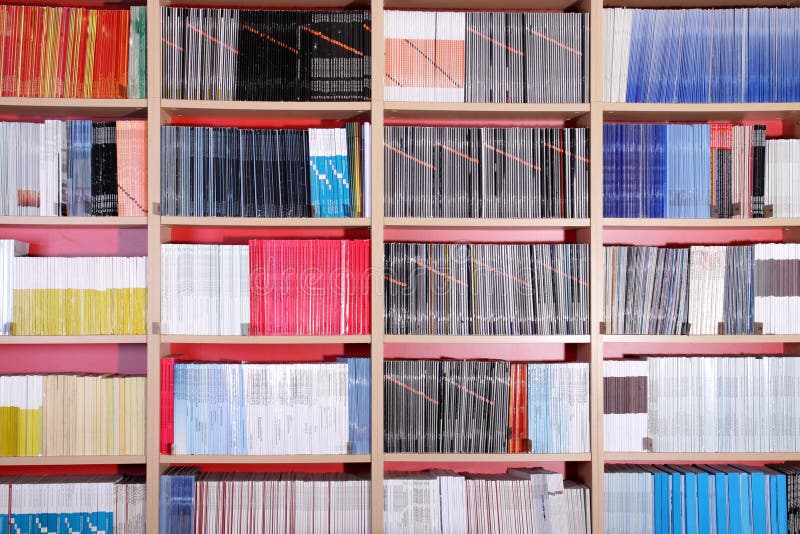 Bookcase with books stock photo. Image of paper, story - 12404166