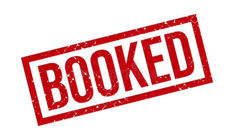 Booked Rubber Stamp. Booked Rubber Grunge Stamp Seal Vector ...