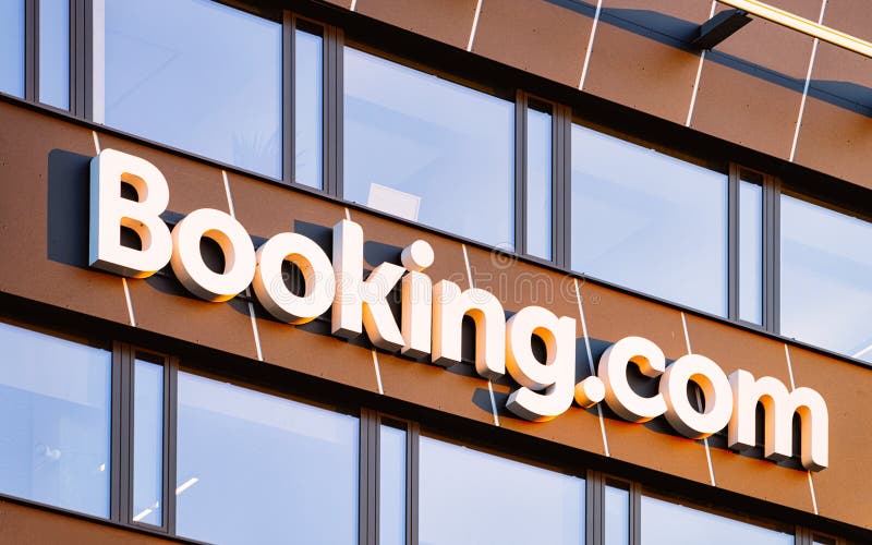 Booking Com Logo of Modern Business Building Editorial Photography ...