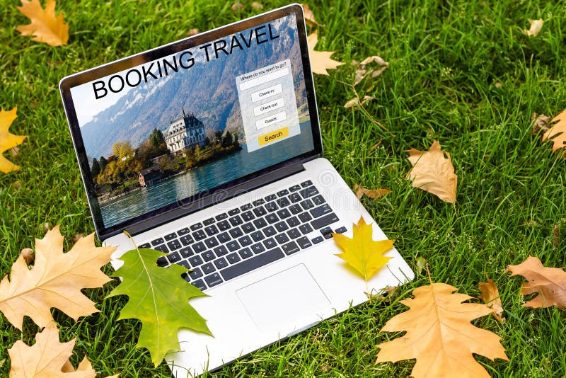 Booking Online Concept, Travel Planning Editorial Stock Photo - Image ...