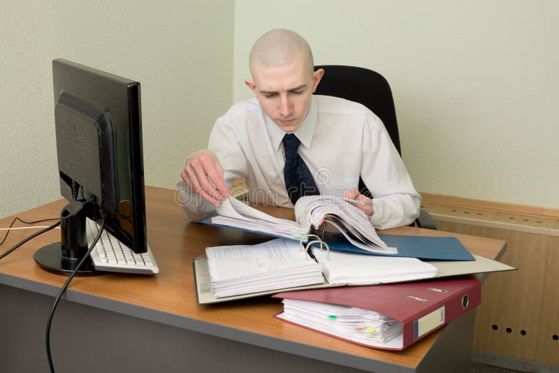 Scared Office Worker with Angry Executive Stock Photo - Image of casual ...