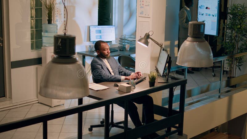 Bookkeepers Checking Accounting Figures Stock Photo - Image of data ...