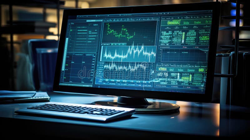 Bookkeeping Accounting Technology Stock Illustration - Illustration of ...