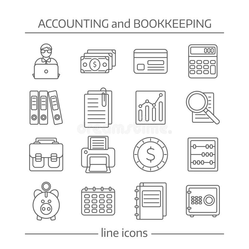 Bookkeeping Stock Illustrations – 12,641 Bookkeeping Stock ...