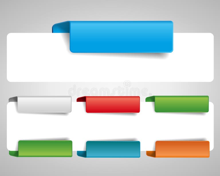 Orange Ribbon Bookmark Icon Stock Illustrations – 518 Orange Ribbon ...