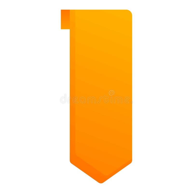 Bookmark for Business Icon, Cartoon Style Stock Vector - Illustration ...