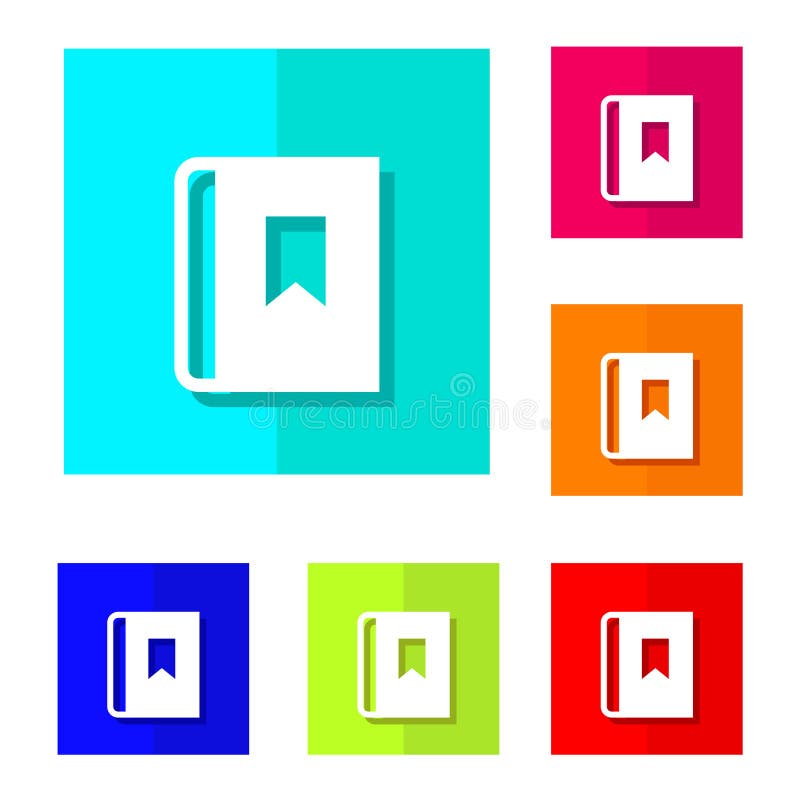 Bookmark button stock vector. Illustration of award - 122531906