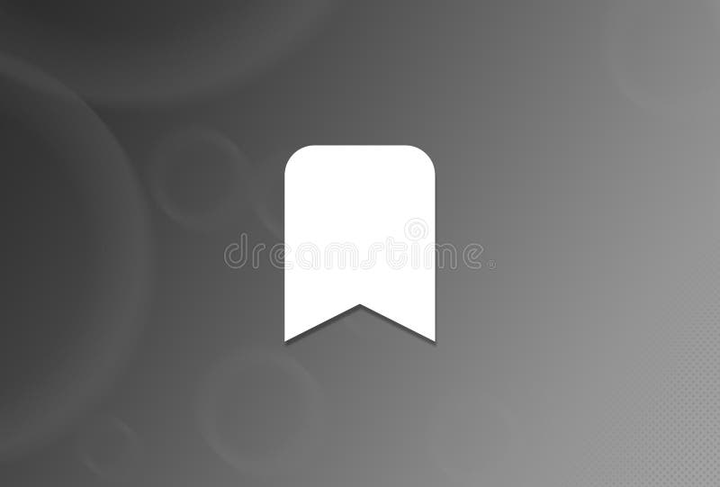 Bookmark icon stock illustration. Illustration of flat - 262111945