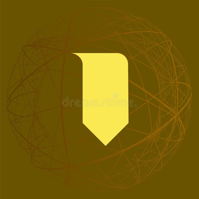 Bookmark icon stock illustration. Illustration of information - 85689692