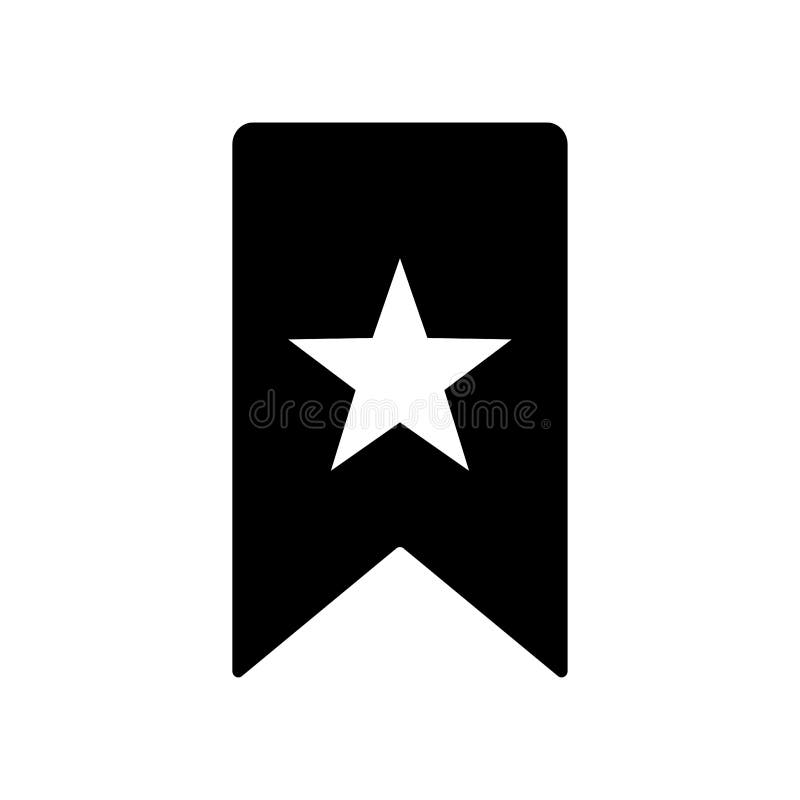 Bookmark Icon Vector Design Template in White Background Stock Vector ...