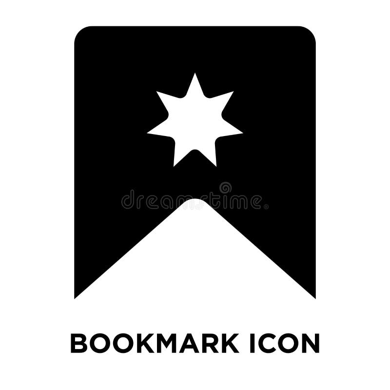 Bookmark Icon Vector Sign and Symbol Isolated on White Background ...