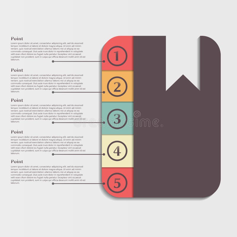 Bookmark stock illustration. Illustration of label, objects - 36731400