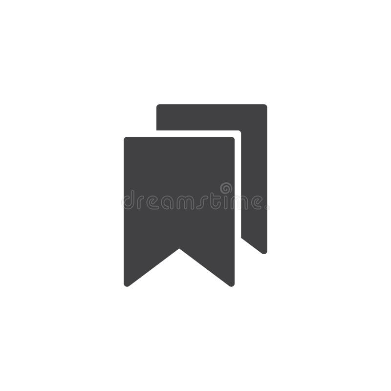 Bookmark tag vector icon stock vector. Illustration of pictogram ...