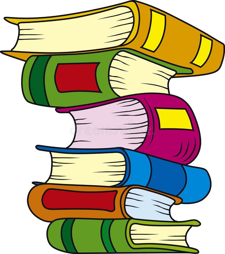 Cartoon Stack Books Stock Illustrations – 12,015 Cartoon Stack Books ...