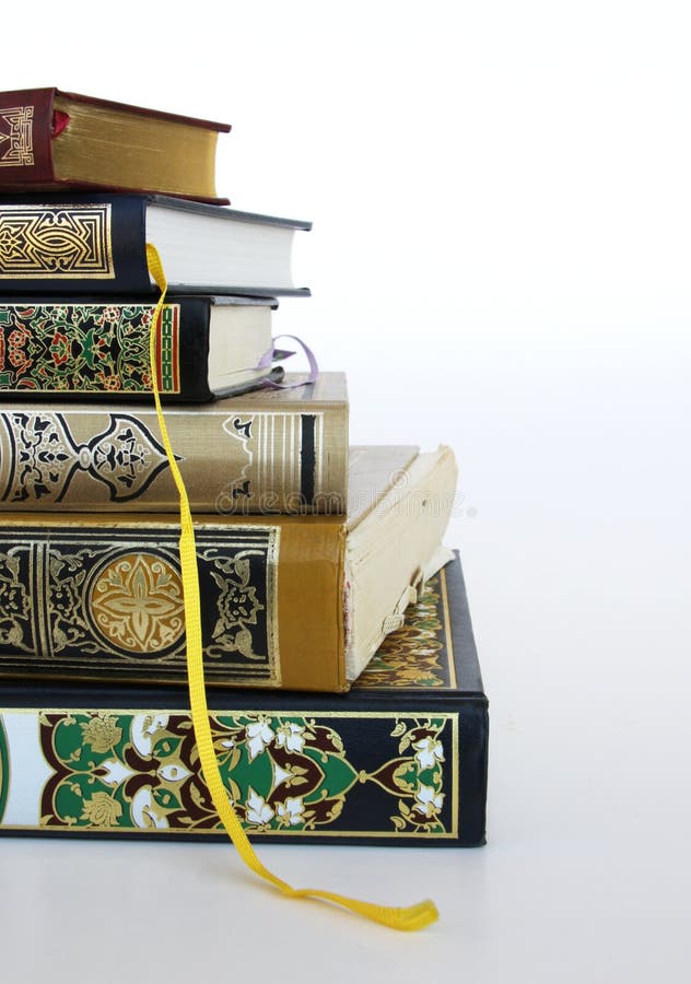 Islamic Books stock photo. Image of arabian, alazim, muslim - 15877108