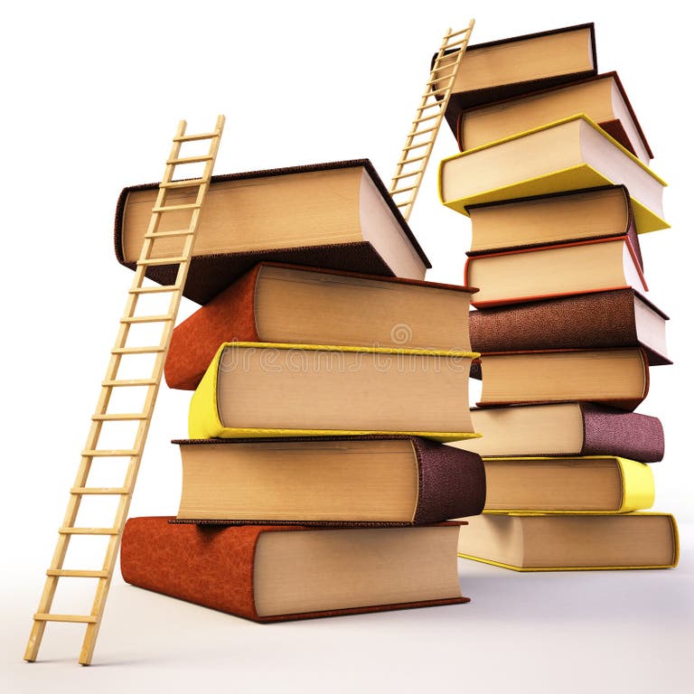 Ladder Books Stock Illustrations – 3,514 Ladder Books Stock ...