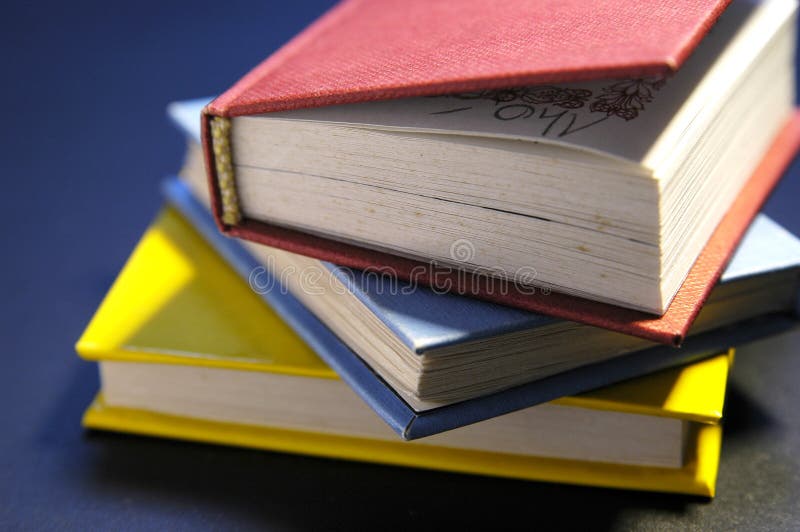 English Language Books Choice Stock Image - Image of england, program ...