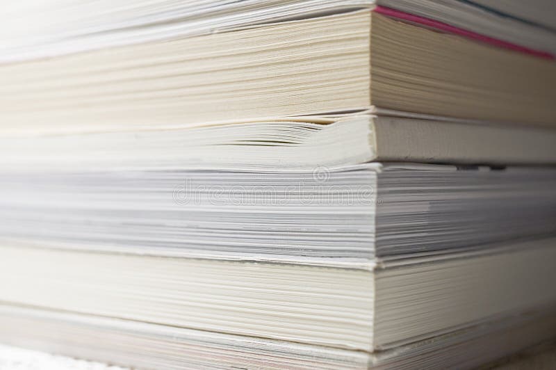 Stack of flyers stock photo. Image of materials, booklets - 14133542