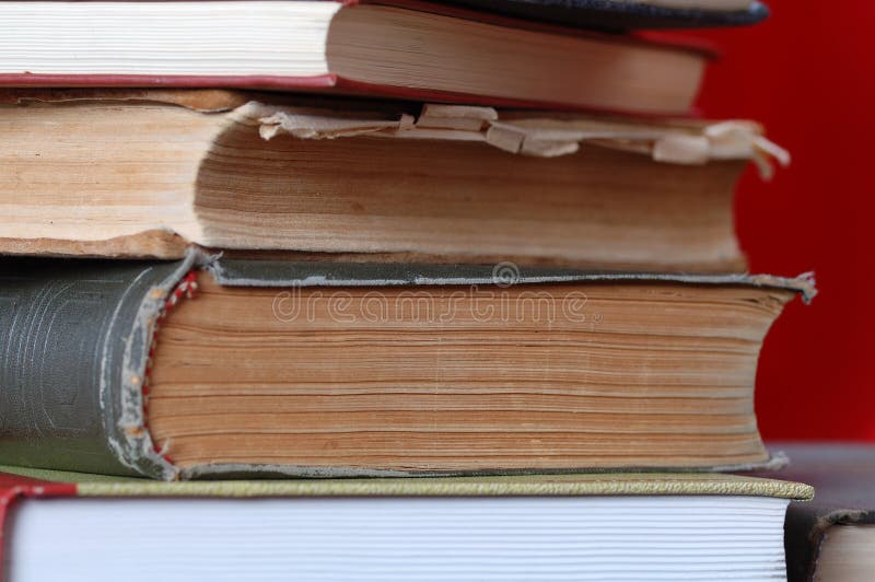 Pile Of Five Books Picture. Image: 86255292