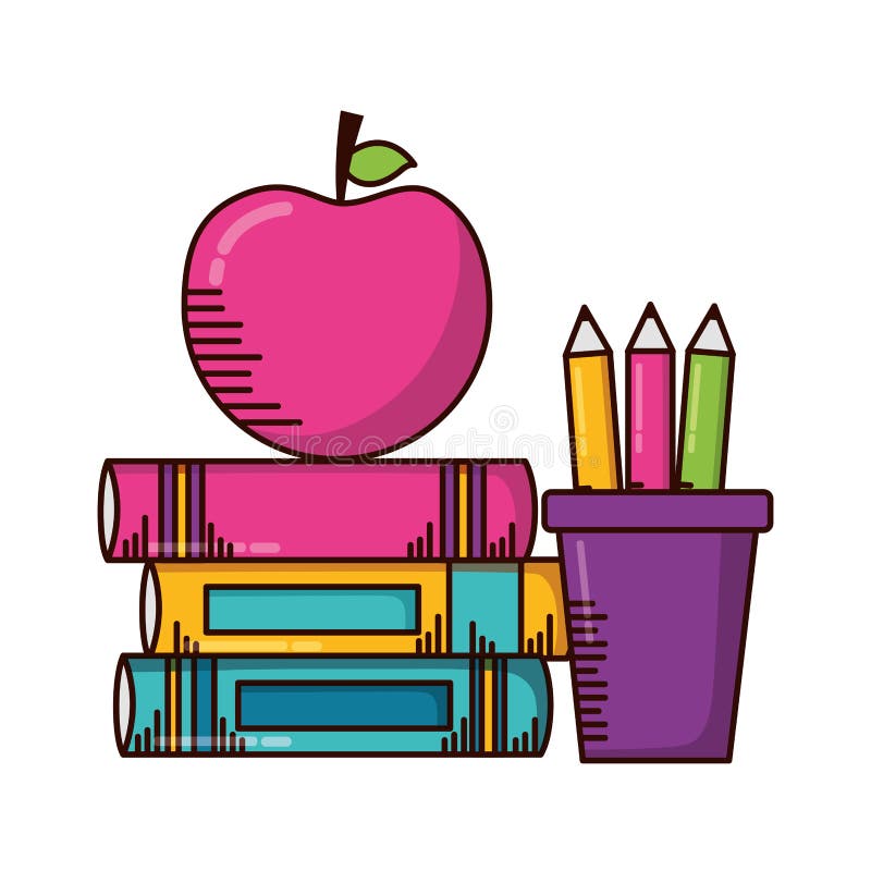 Pencils Apple Stock Illustrations – 1,441 Pencils Apple Stock ...