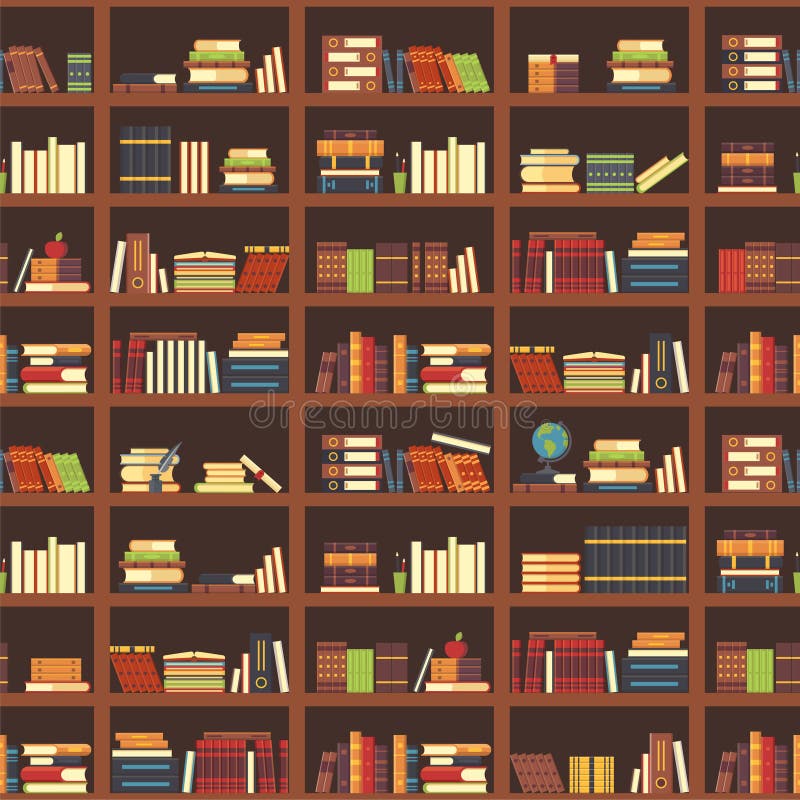 Library Background Vector Stock Illustrations – 81,260 Library ...