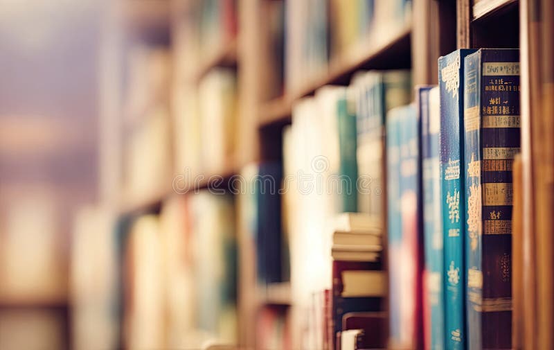 Blurred Bookshelf Stock Illustrations – 620 Blurred Bookshelf Stock ...