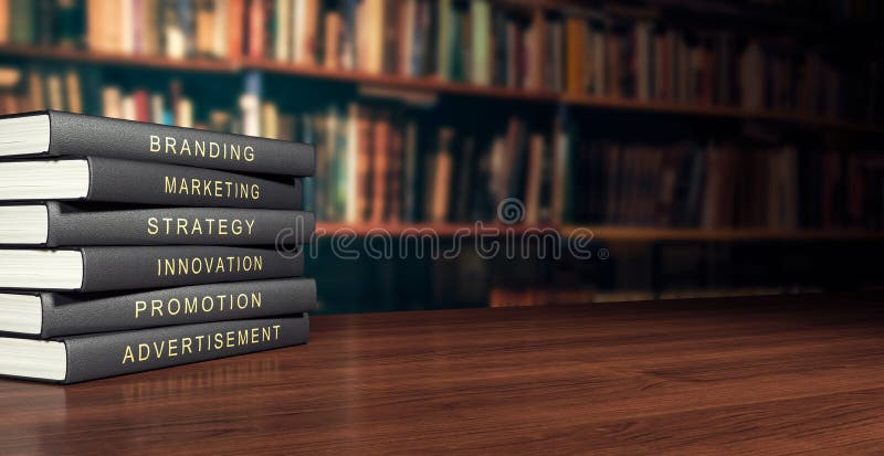 Books for Business Concept for Success Stock Illustration ...