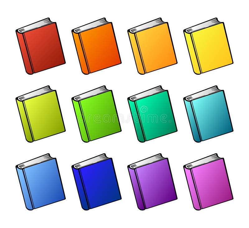 Books cartoon stock vector. Illustration of notebook, learn - 8048667