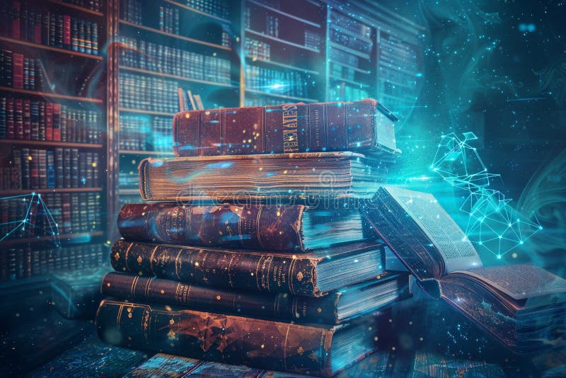 Books the Cornerstone of Education and Knowledge Education Concept ...