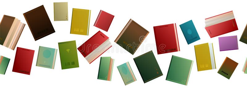 Books Horizontal Stock Illustrations – 5,076 Books Horizontal Stock ...