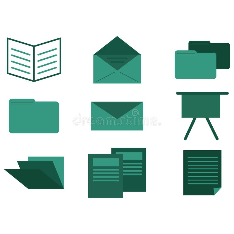 Books and documents stock vector. Illustration of documents - 233841715