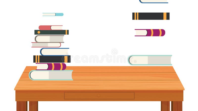 Books are Falling into a Pile in Alpha Channel Stock Footage - Video of ...