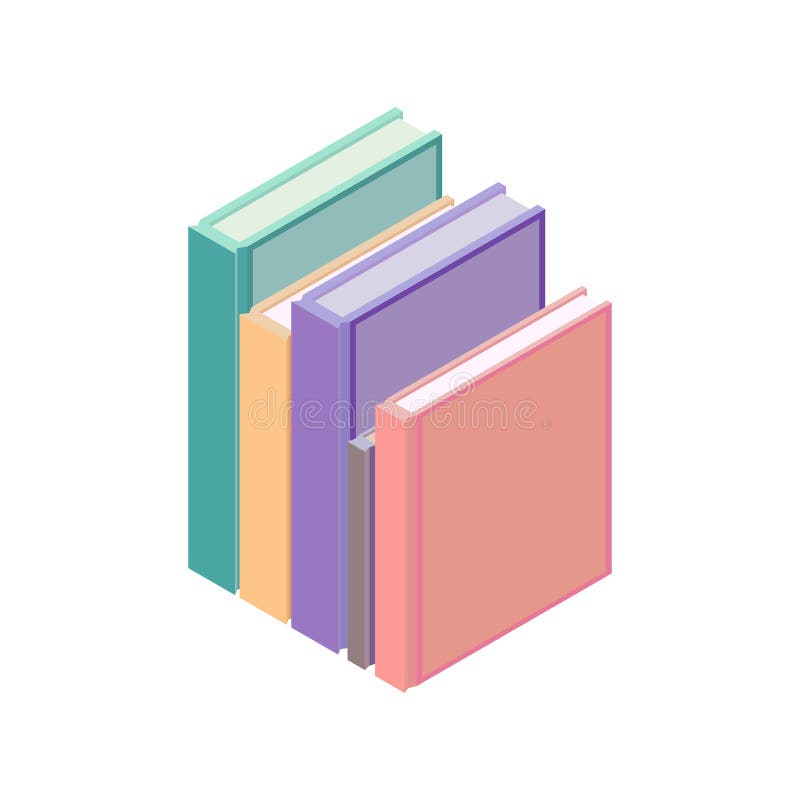 Books in Flat Design Style, Vector Illustration Stock Vector ...