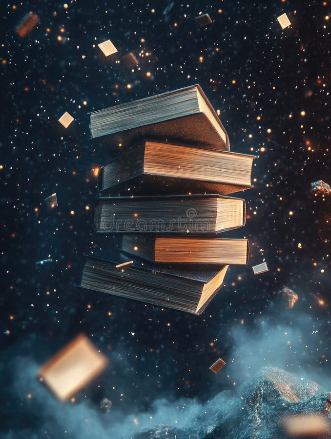 Books Floating stock photo. Image of imagination, whimsy - 388114750