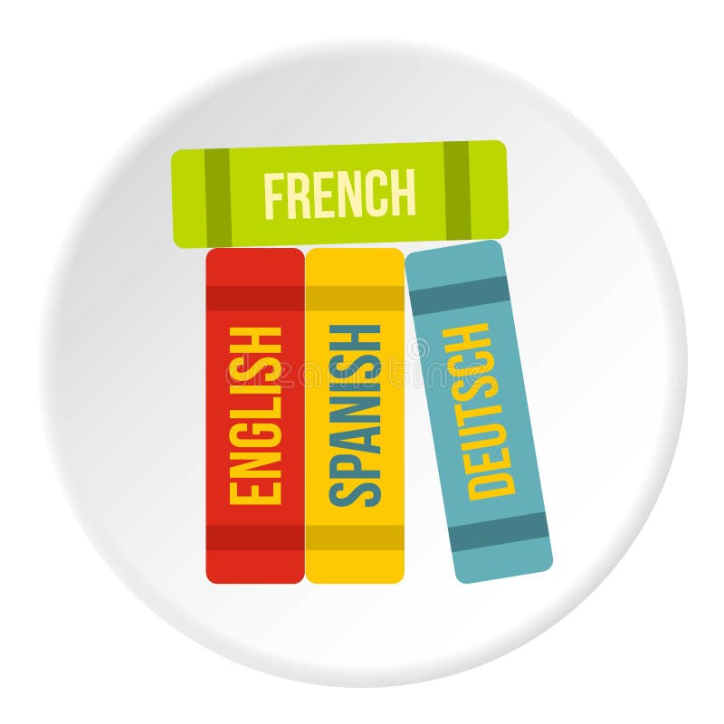 Foreign languages books. stock vector. Illustration of english - 14557972