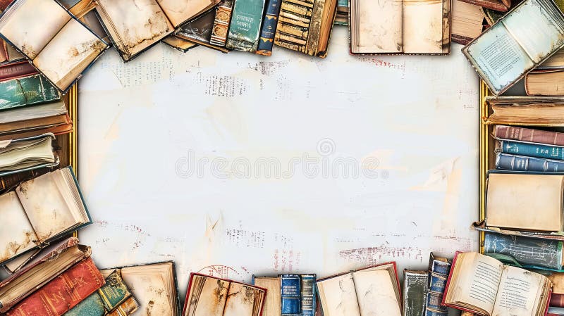 Book Background Graphic Template Stock Illustration - Illustration of ...
