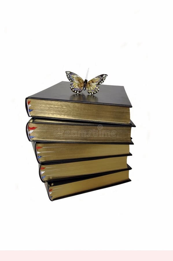 Books with gilt edges stock photo. Image of publication - 13942382