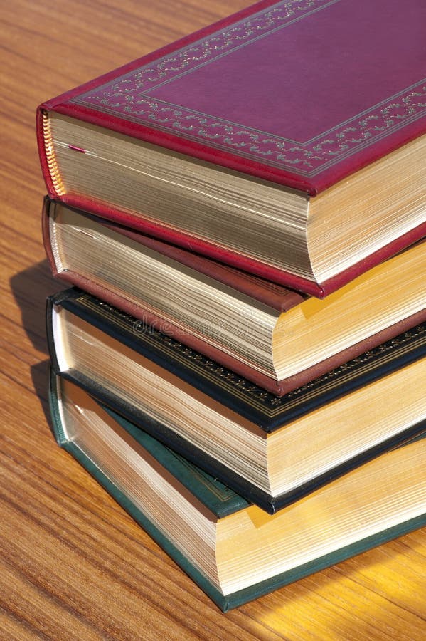 Books with gold pages stock image. Image of gold, page - 30129579
